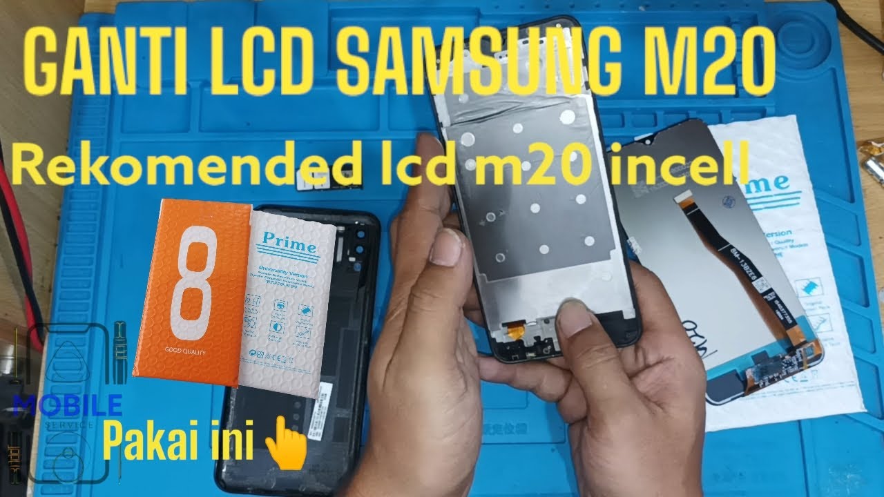 CARA GANTI LCD SAMSUNG M20 | Samsung M20 | HOW TO REPLACE LCD SAMSUNG ...