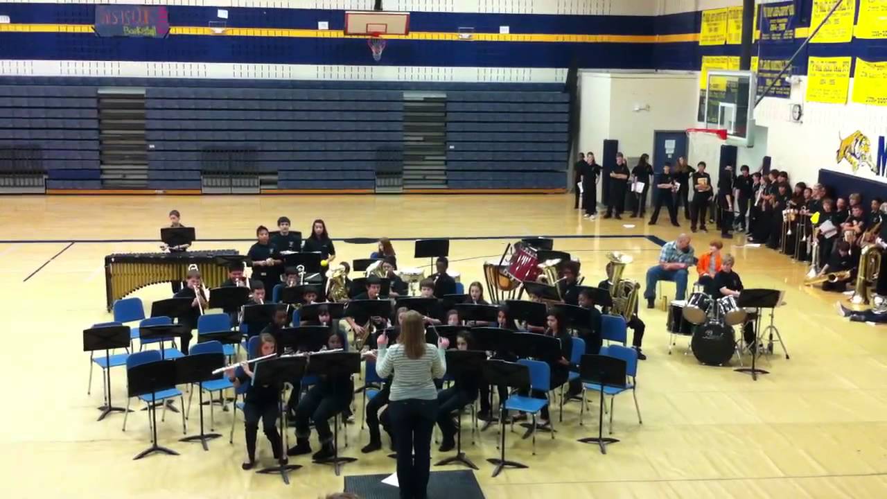 McMath Middle School Christmas concert - YouTube