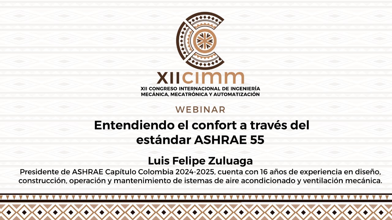 Entendiendo el confort a través del estandar ASHRAE 55 - YouTube