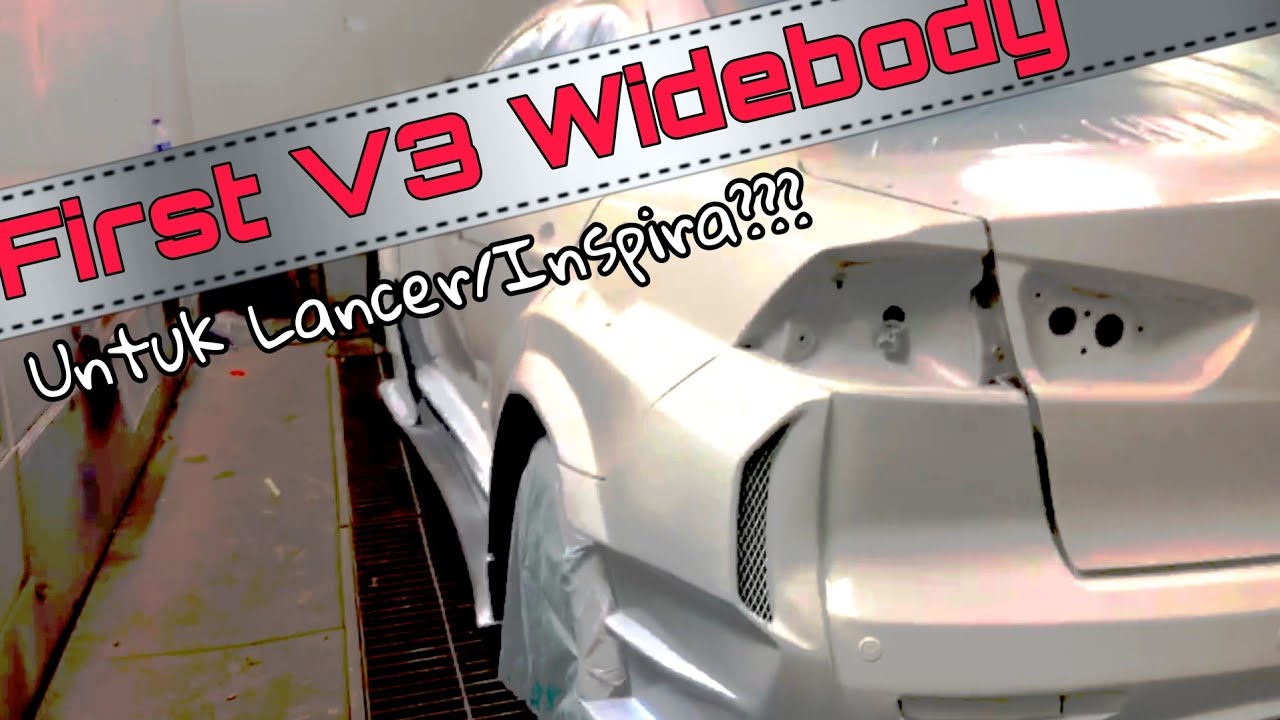 Teaser Varis V3 Widebody Kit for Mitsubishi Lancer & Proton Inspira ...