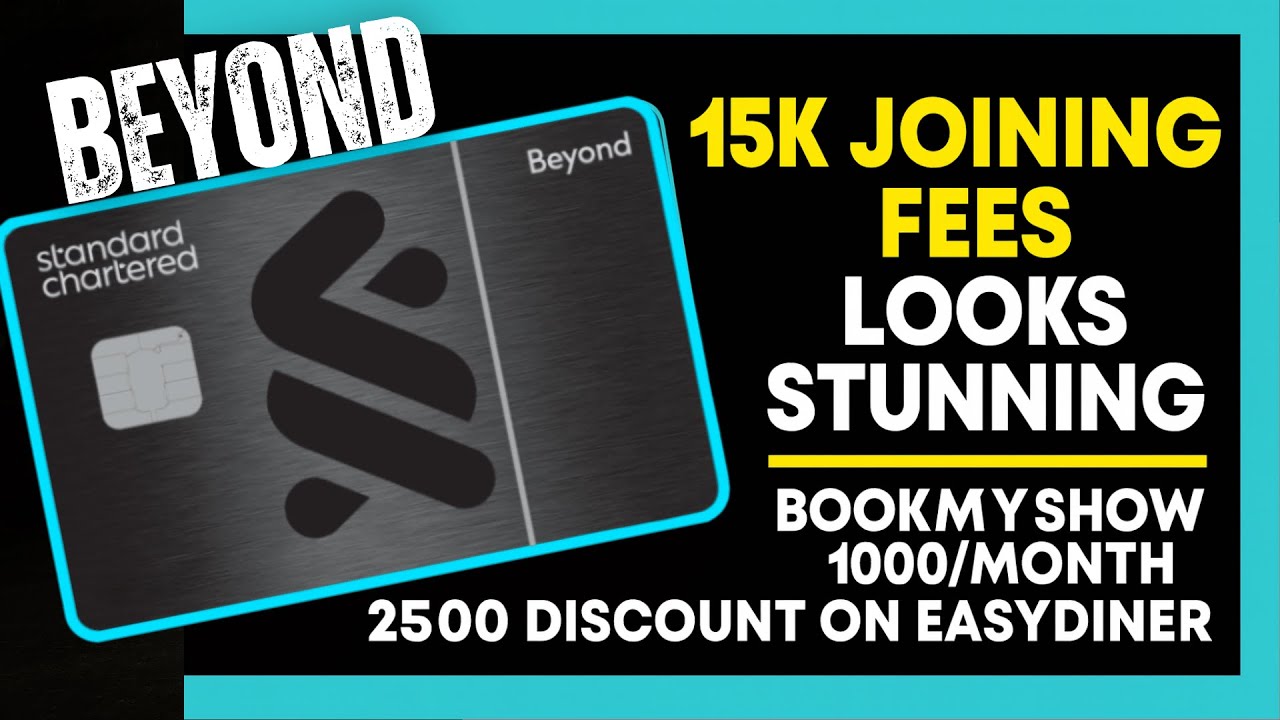 Standard Chartered UHNI (Looks Metal) Beyond Credit card LAUNCHED ...