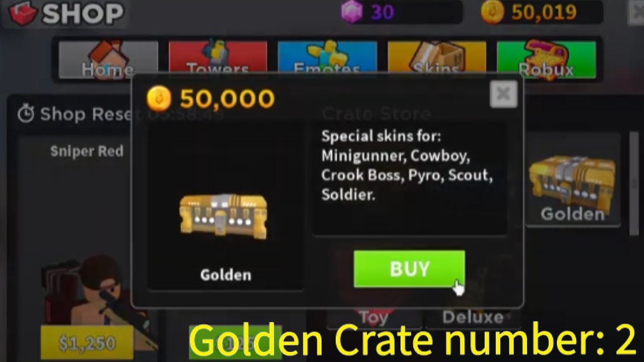 Golden Crate: 2 - YouTube