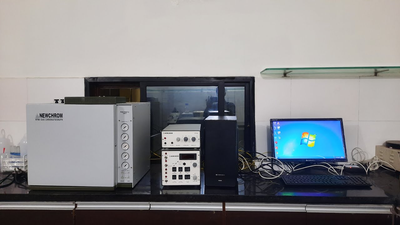 #13 #GasChromatography Newchrom 6700 GC Gas Chromatography Setup - YouTube