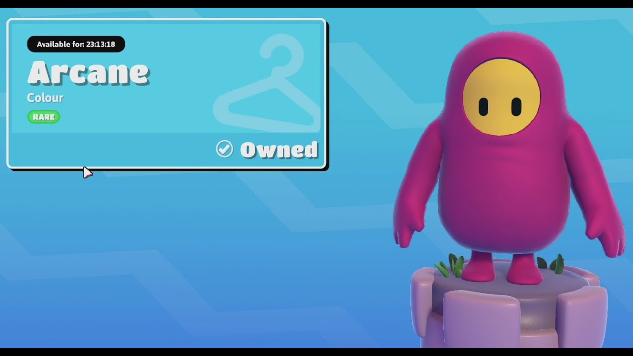 ARCANE COLOR in My Fall Guys Item Shop - YouTube