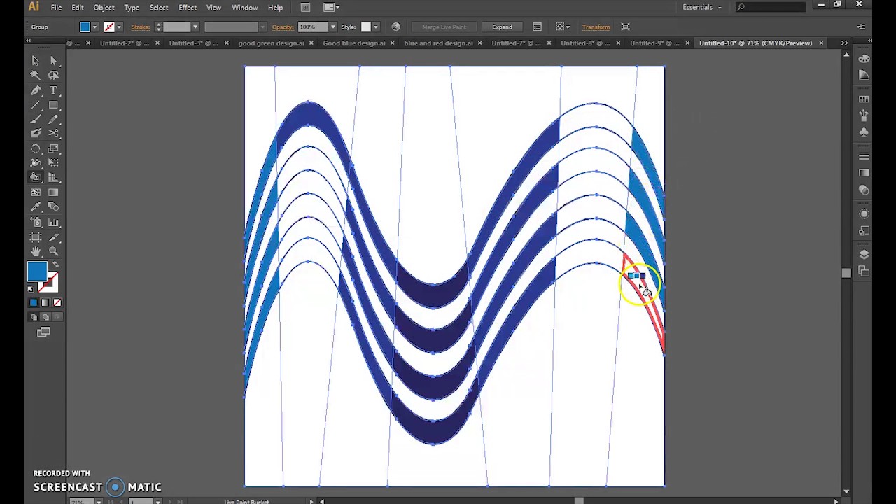 Adobe Illustrator Wave Design Tutorial YouTube Adobe Illustrator Wave Design Tutorial YouTube
