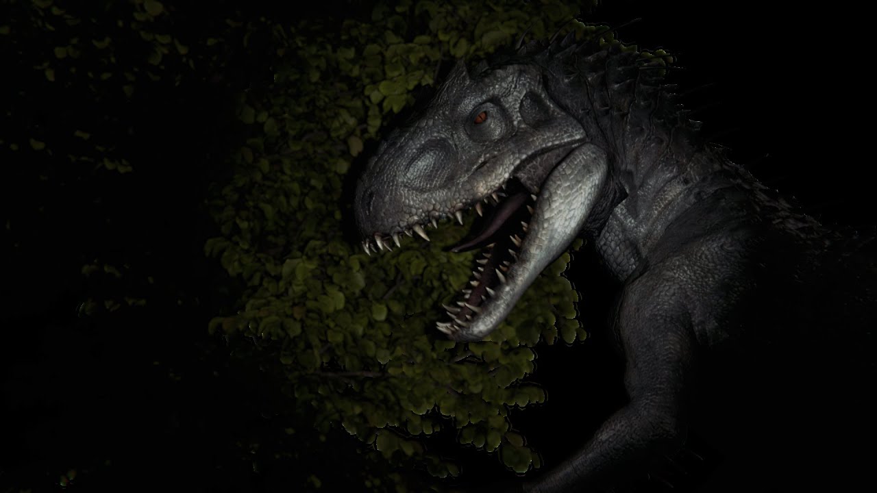 Jurassic World Indominus Rex animation #blender - YouTube
