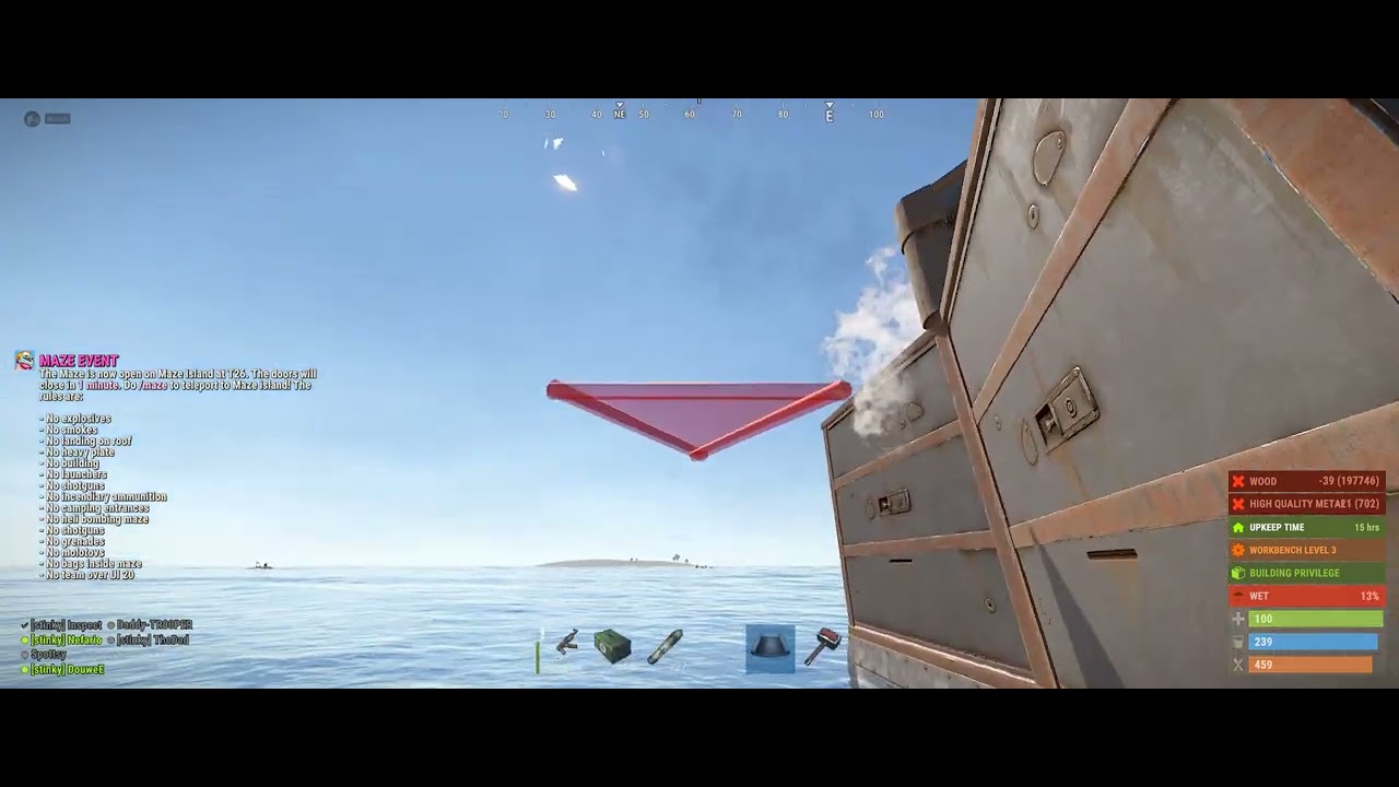 Rust Raid HQM Base setup - YouTube