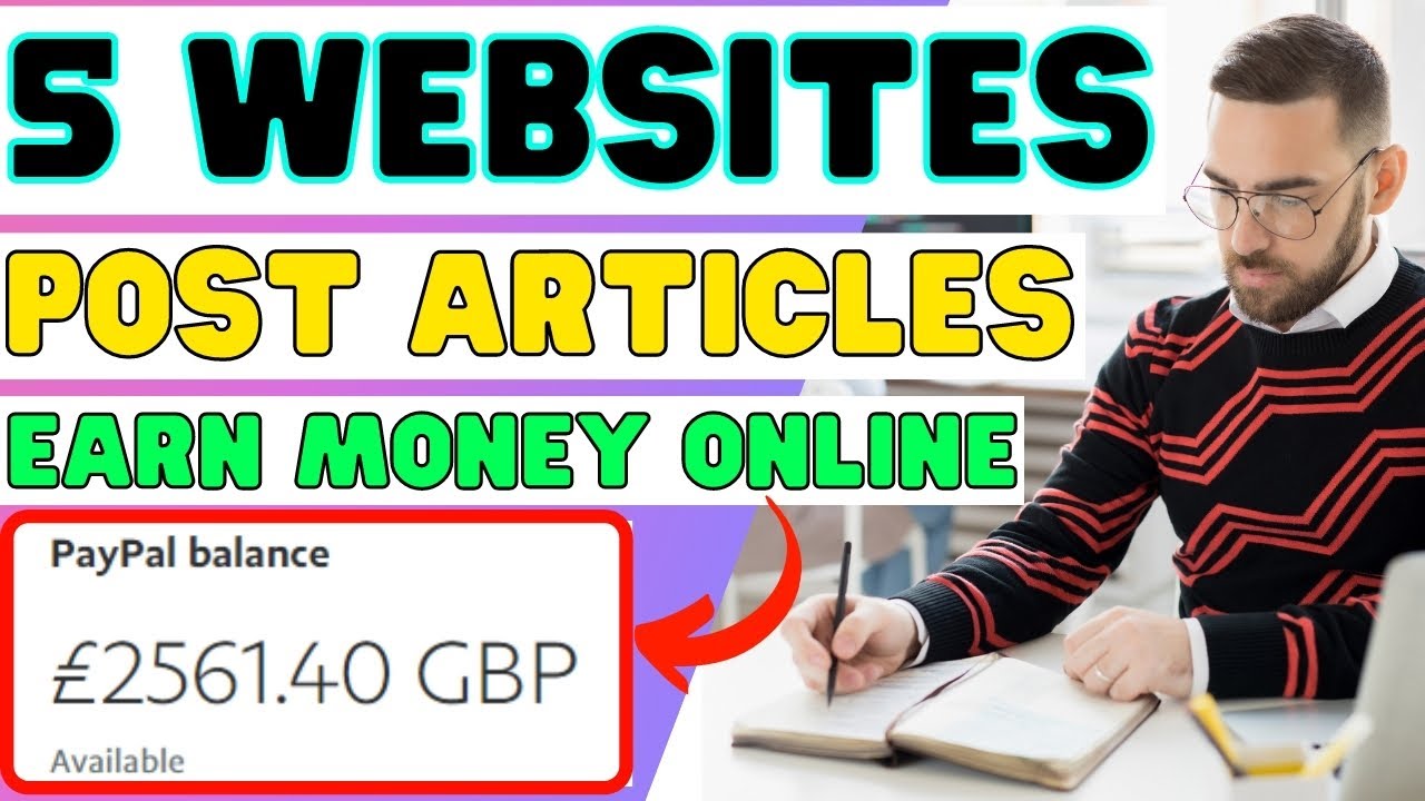 5 Websites To Post Articles And Earn Money Online | How To Do Affiliate ...