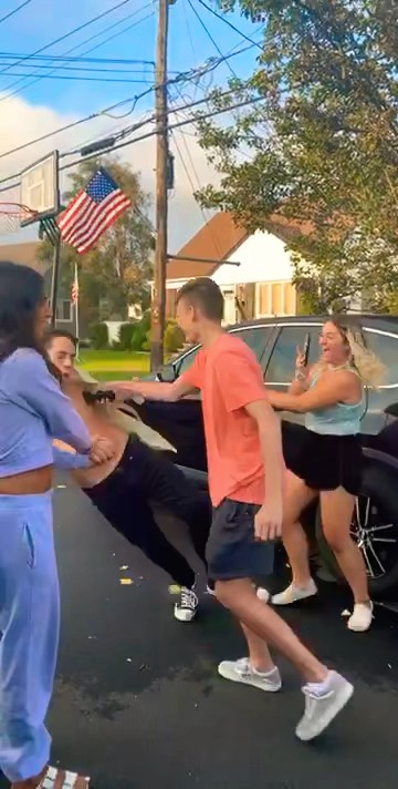 i’m crying. when chris got tasered for scav⭐️ #scav #senior #longisland ...