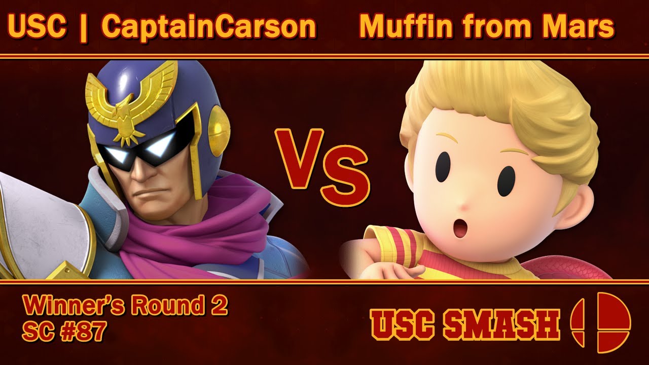 USC | CaptainCarson (Captain Falcon) vs. Muffin from Mars (Lucas) - USC ...