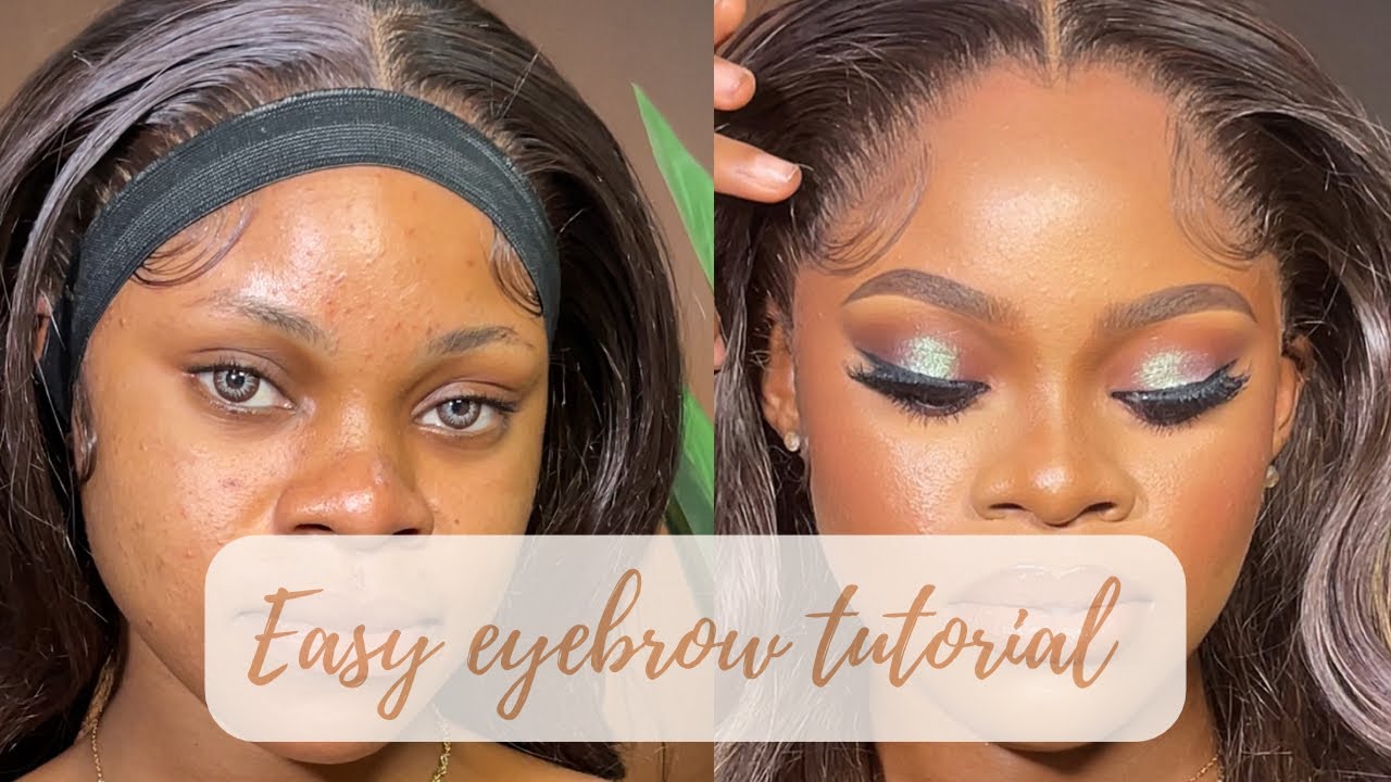 EASY EYEBROW TUTORIAL | HOW TO ACHIEVE NATURAL EYEBROWS FT. DIDI BEAUTY ...
