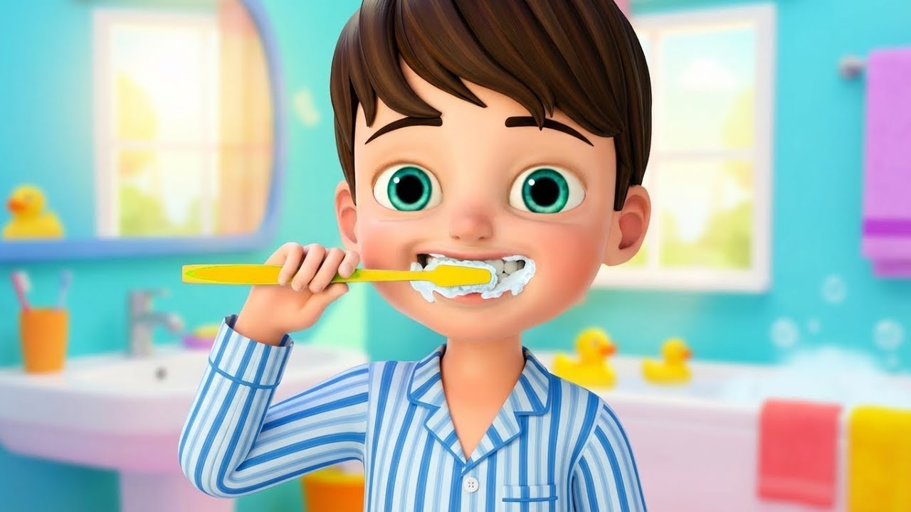 Lollipop Song + Brush Our Teeth + Wheels on the Bus | Good Habits ...