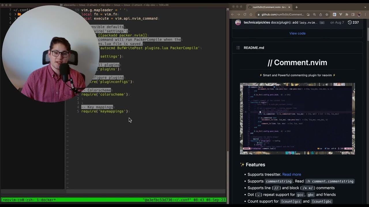 Comment.nvim - Weekly Neovim Plugin - YouTube