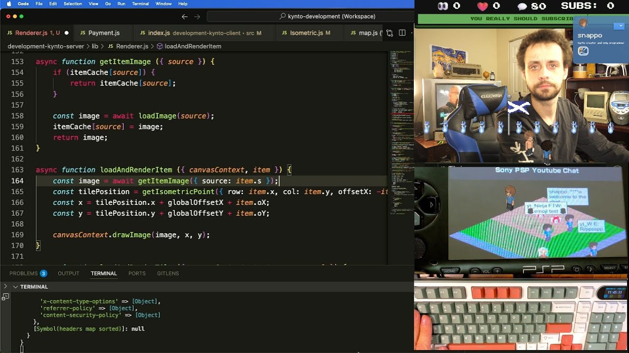 codeloch live codes - Live Coding Stream: nextjs, react, phaser, webrtc ...