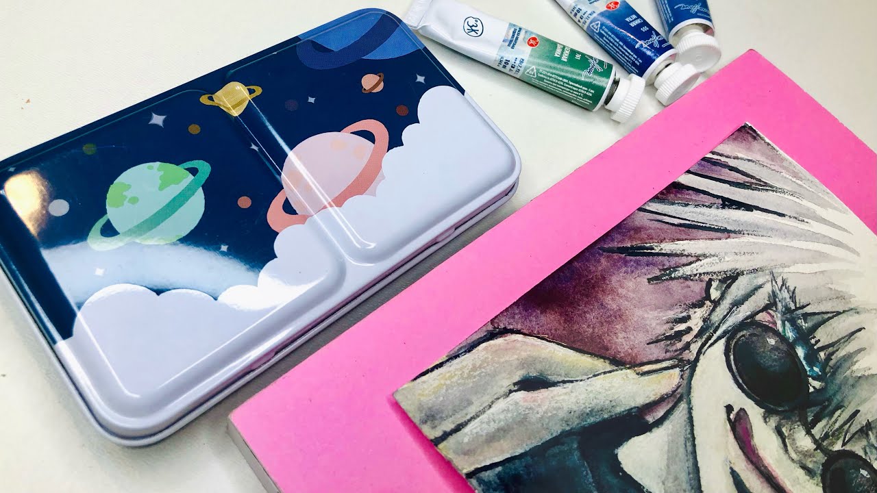 Гранулирующая акварель «Белые ночи» обзор White Nights Granulated ...