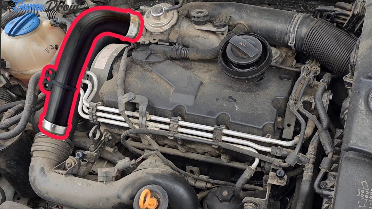 Intercooler Turbo Hose Pipe Replacement for VW Golf, Jetta, Passat B6 ...