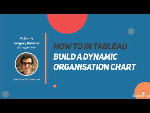 How to in Tableau in 5 mins: Build an Organisation Chart - YouTube