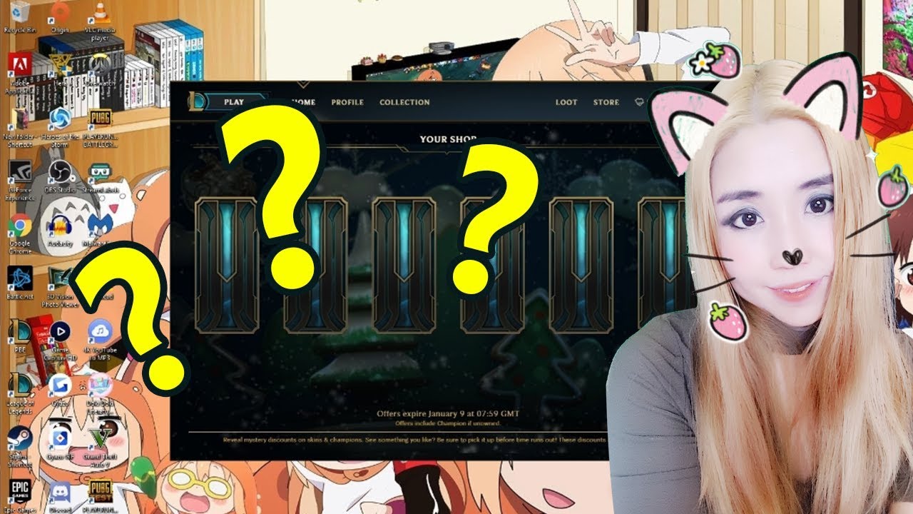 Your Shop Snowdown Shop Opening - League of Legends Mystery Shop ...