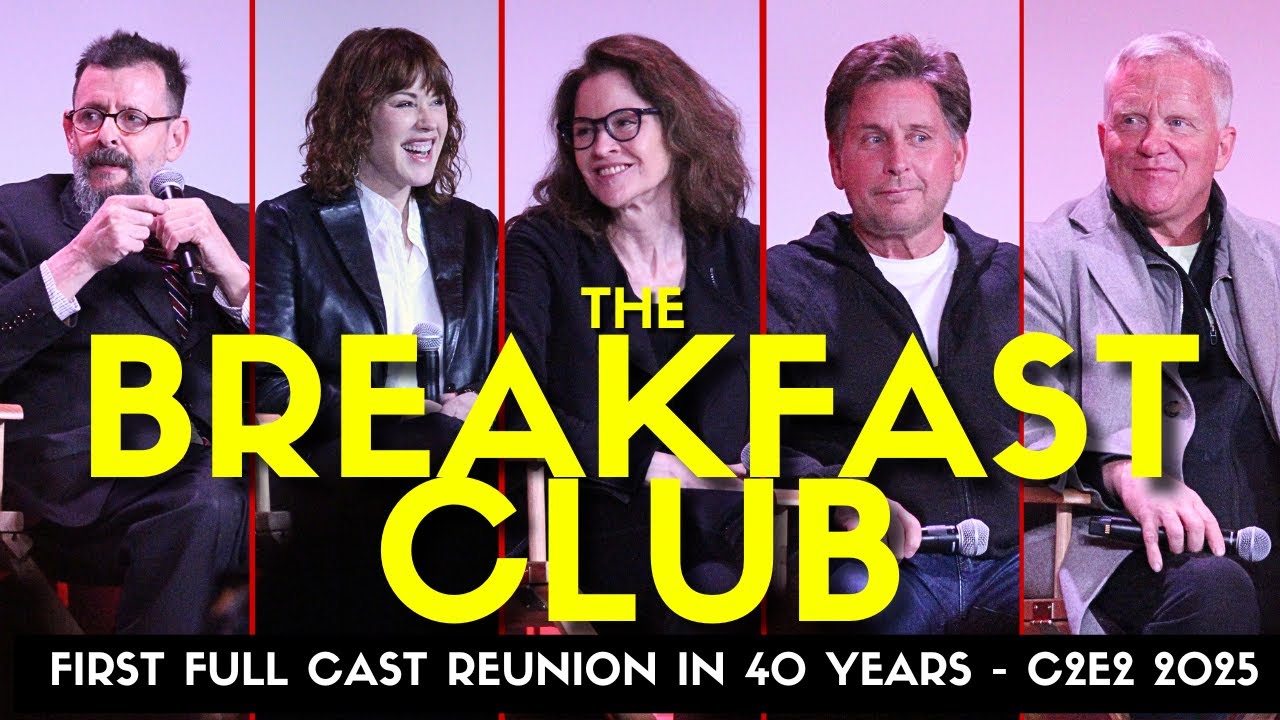 The Breakfast Club reunites for first time in 40 years at C2E2 2025 ...