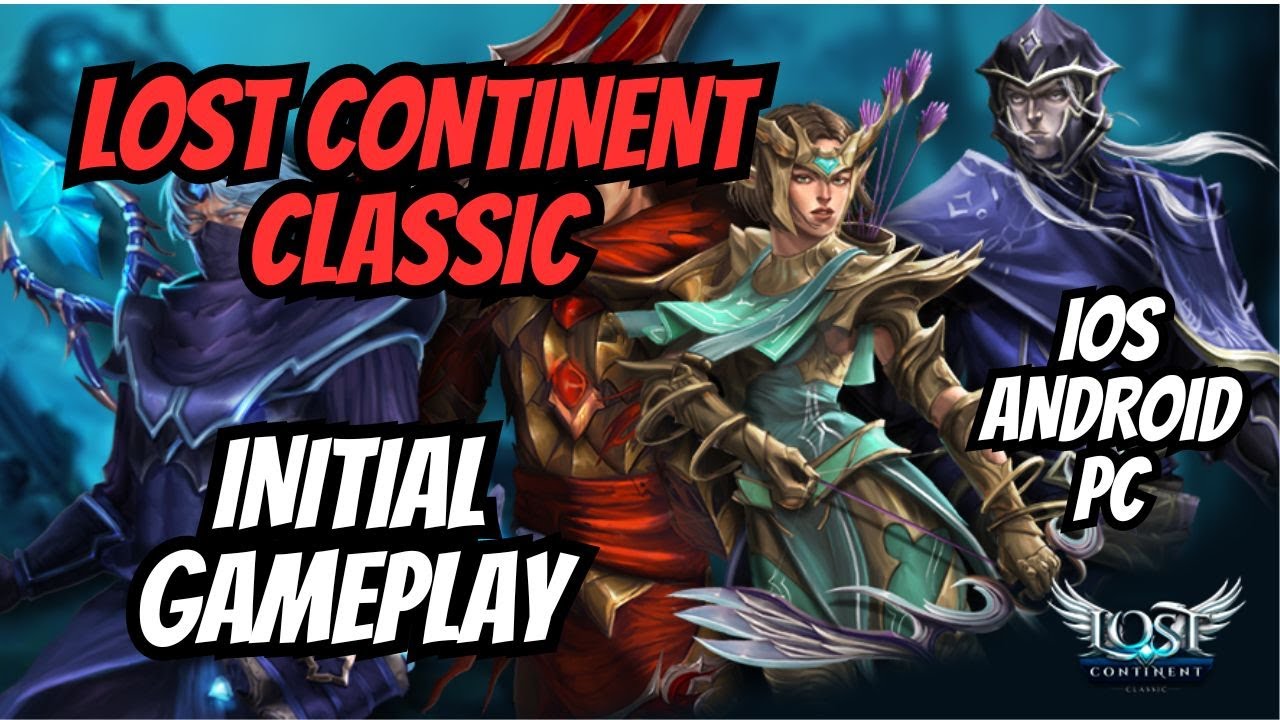 MU LOST CONTINENT CLASSIC: INITIAL GAMEPLAY - YouTube