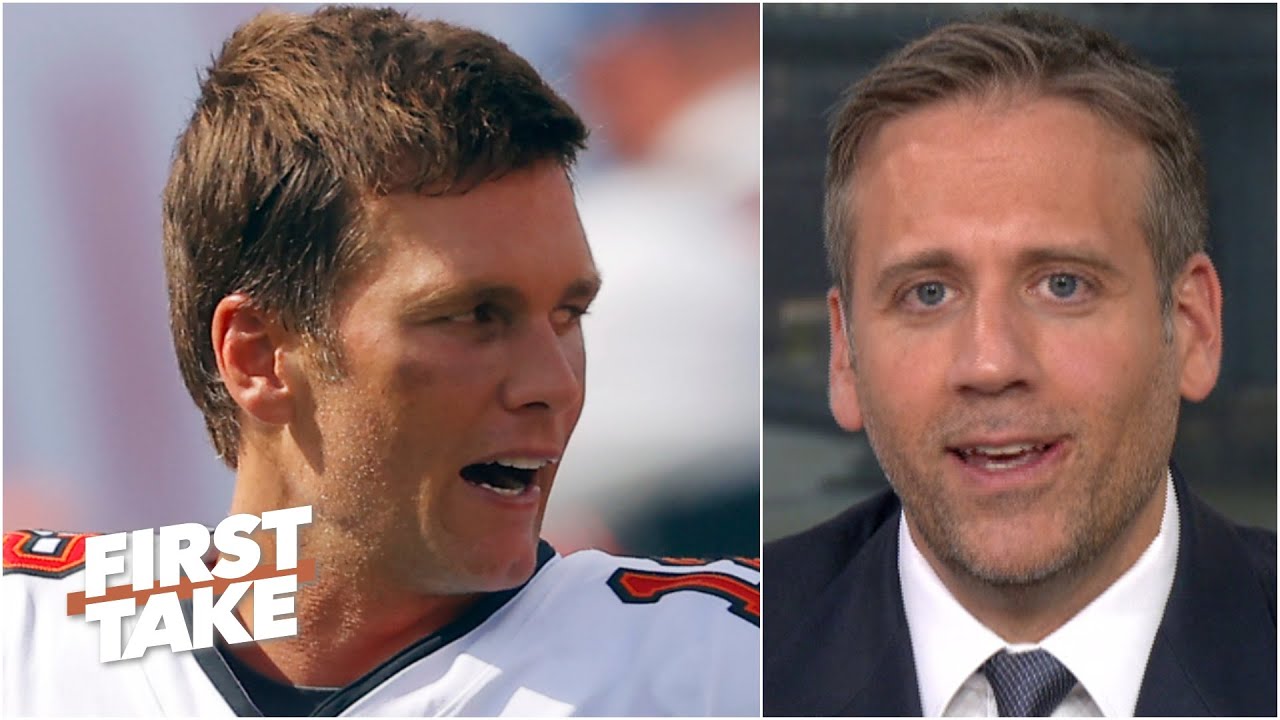 Max Kellerman calls Tom Brady ‘overrated’ in his 1st win with the Bucs | First Take - YouTube