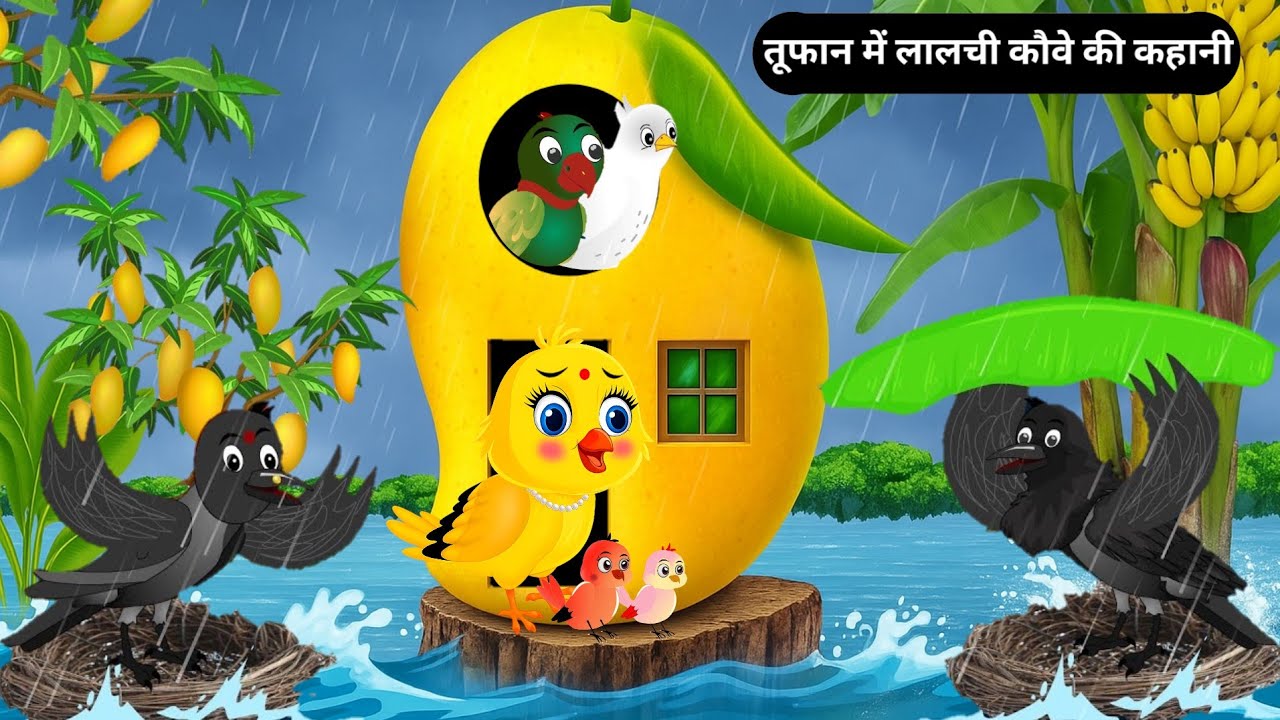 कार्टून |Rano Chidiya Ki New Hindi Kahaniyan |NEW Episode Chidiya Wala ...