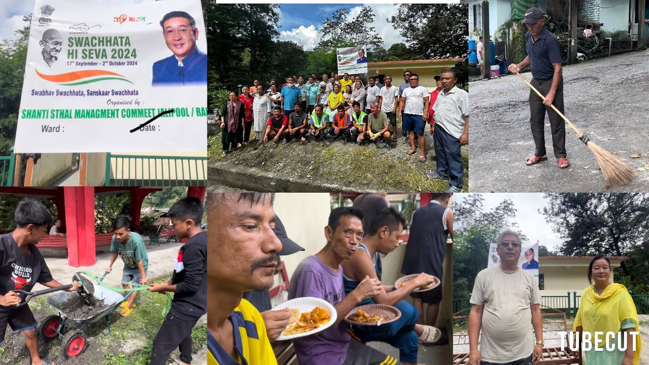 SWABHA SWACHHATA ,SANSKAAR SWACHHATA ORGANISED BY : SHANTI STHAL ...