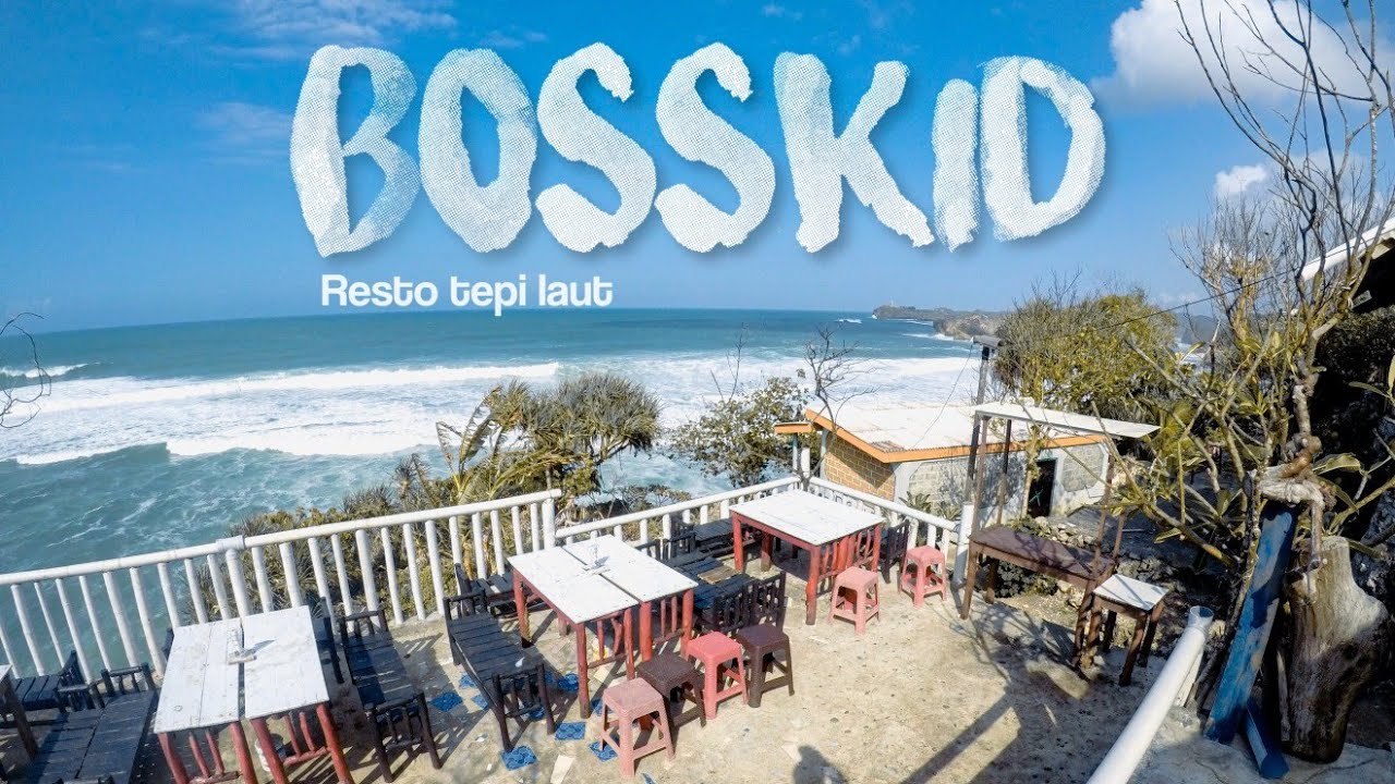 Resto Tepi Laut | Bosskid Resto Indrayanti, Gunungkidul - YouTube