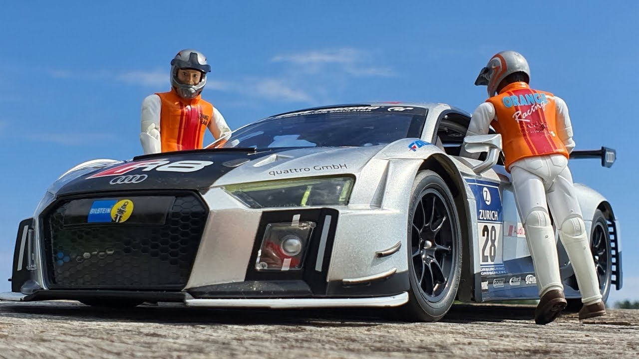 Bruder Toys Action, Audi Racing Cars - YouTube