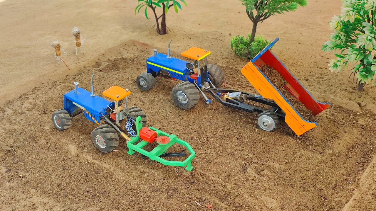 diy tractor Agriculture new technology | Fertilize all crops | part 2 ...