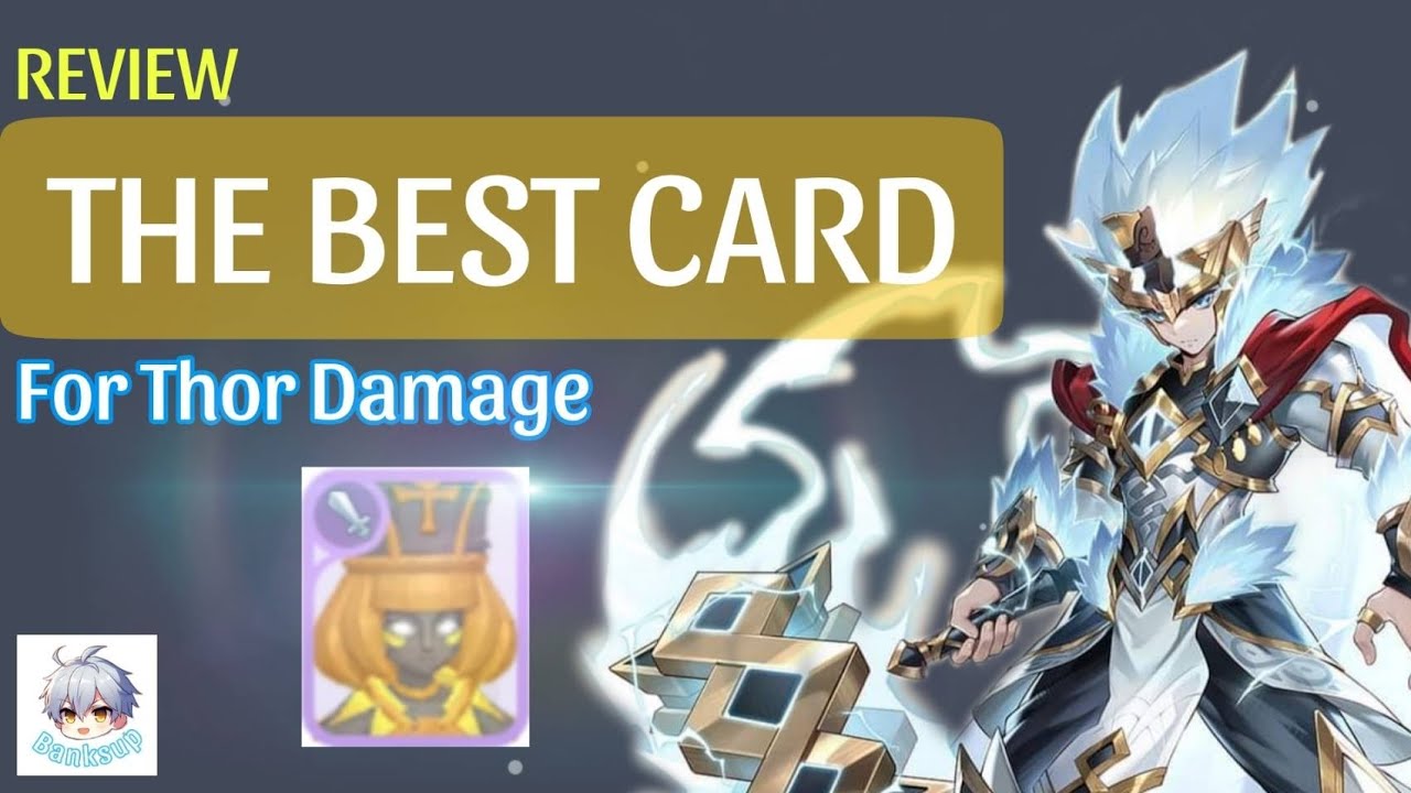 THOR REVIEW THE BEST CARD FOR THOR PVE | ROM2.0 - YouTube