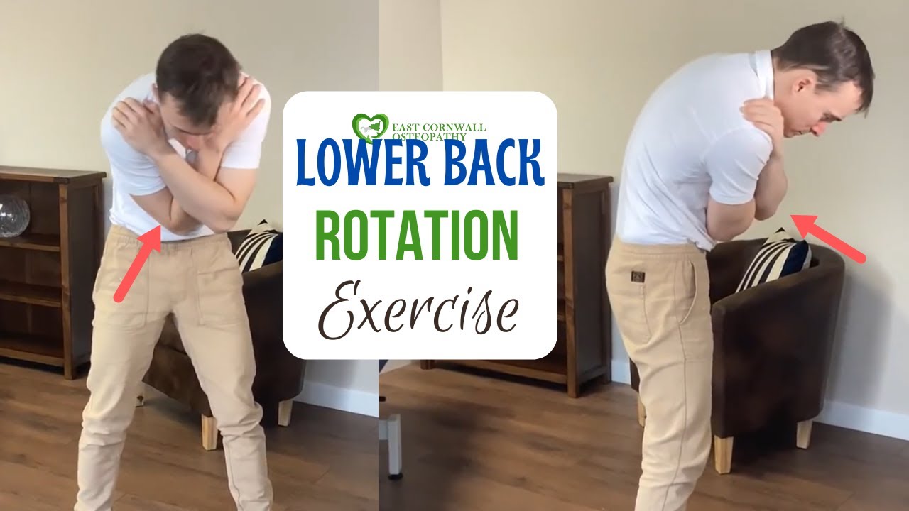 Lower Back Rotation Exercise | Lower Back Rotation | Lower Back Yoga ...