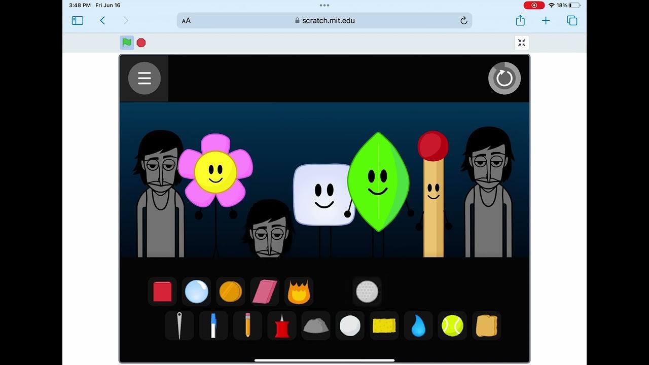 Incredibox but BFDI? (Scratch mods 3) - YouTube