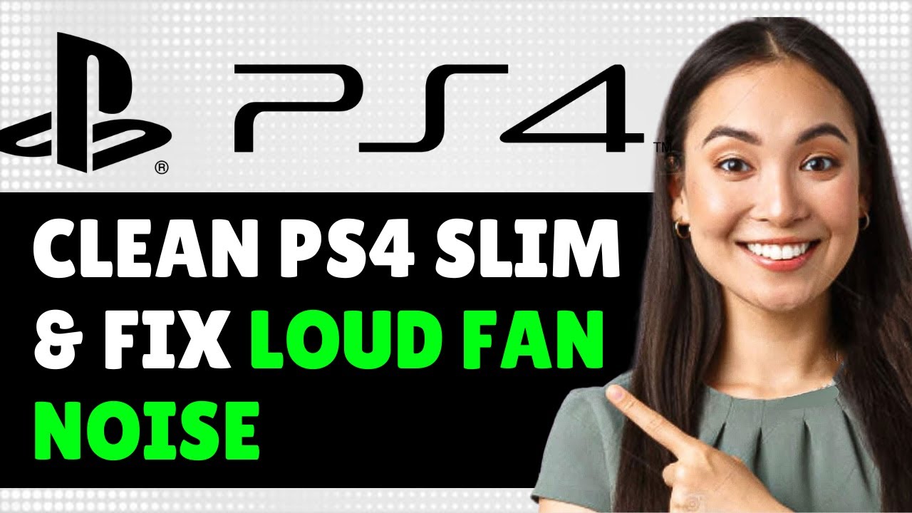 How to Clean PS4 Slim & Fix Loud Fan Noise, How to Clean PS4 Fan on PS4 ...