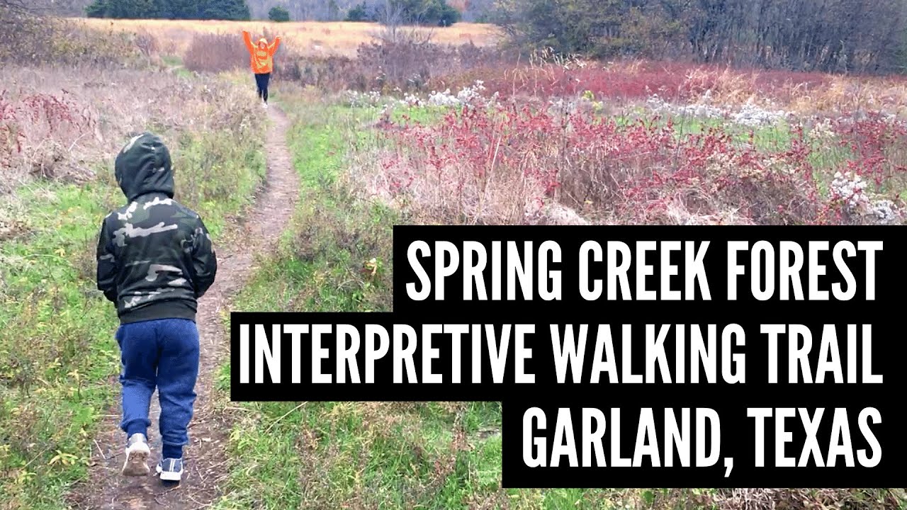 Spring Creek Forest - Interpretive Walking Trail - Garland, Texas - YouTube