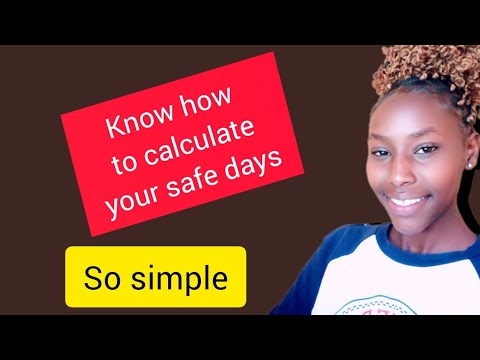 This is How To Calculate Your Safe Days - YouTube