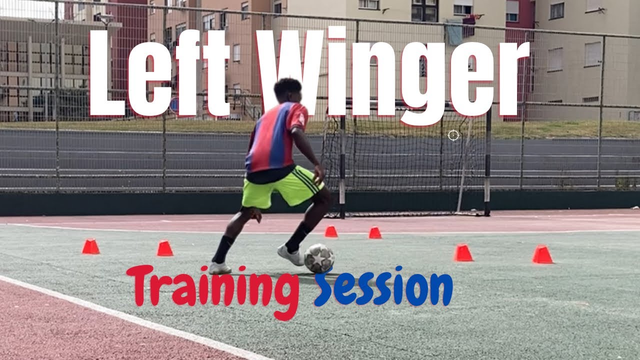 Specific Left Winger Training Session | Individual Training for ...