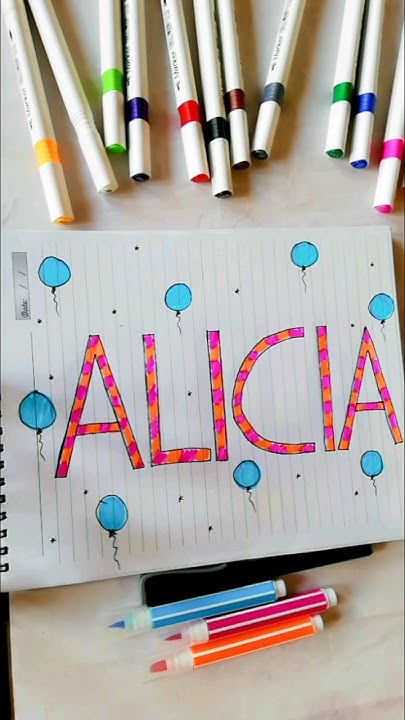 Unique Name Art: Fun and Creative DIY Ideas - YouTube