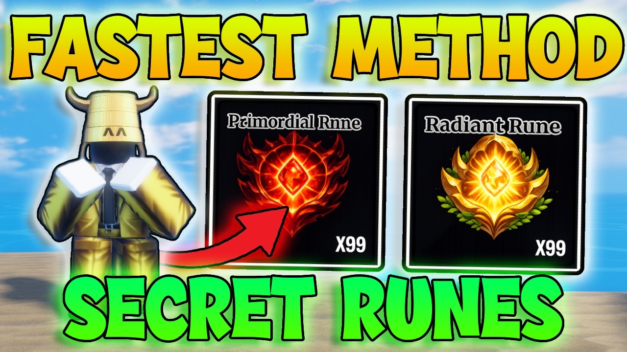 Fastest Method TO Get Secret RUNES FAST Sailor Piece! - Primordial Rune ...