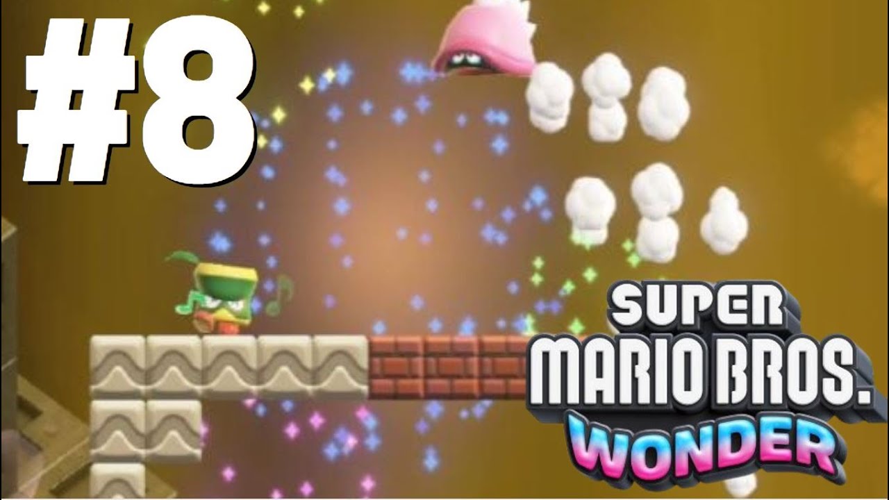 Turning Into A Hoppycat!!! (Super Mario Bros. Wonder Lets Play #8 ...