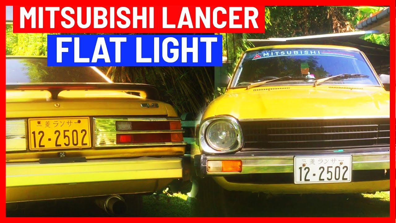 Mitsubishi Lancer A70 Flat Light Model Classic Car Walkaround - YouTube