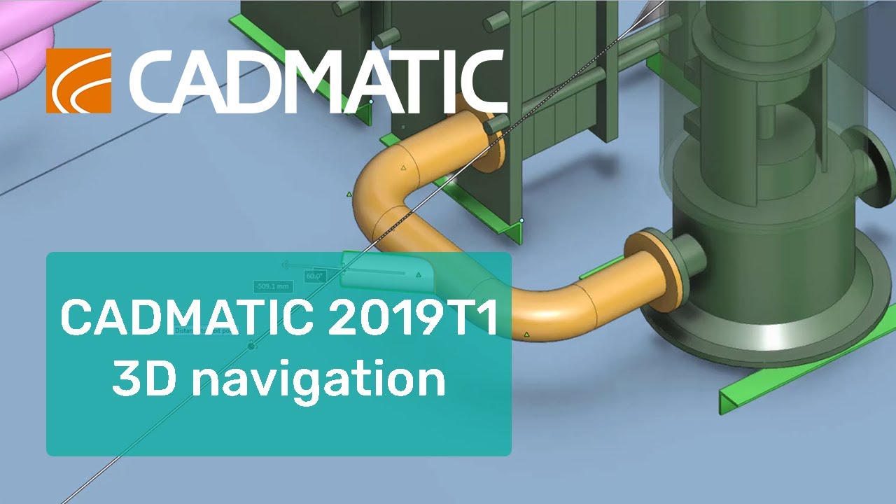 CADMATIC 2019T1 — OP 3D navigation - YouTube