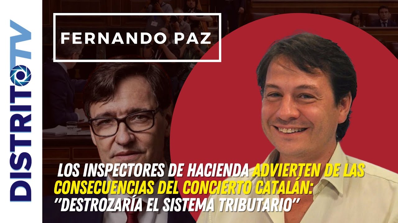 🔴FERNANDO PAZ🔴El cupo catalán, una bomba contra los pilares de la ...