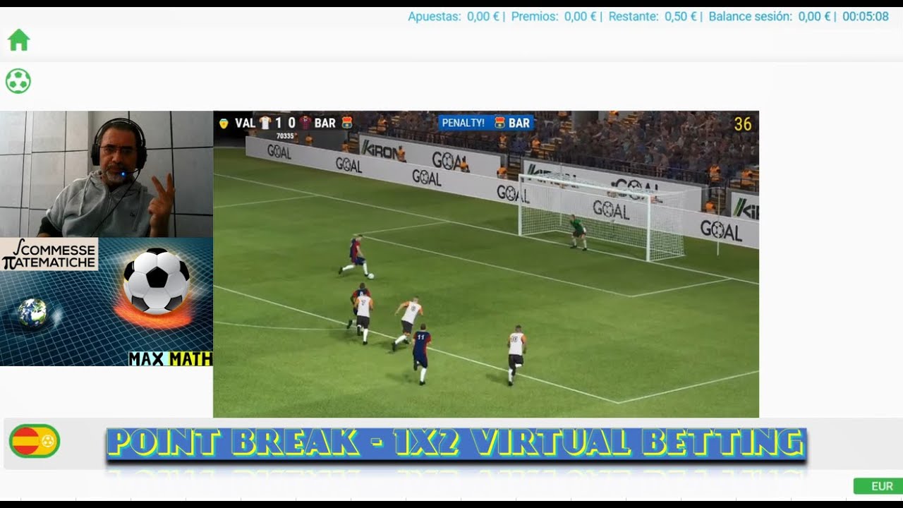 POINT BREAK - 1X2 VIRTUAL BETTING. Scommetti sul virtuale sul betting con copertura totale ...
