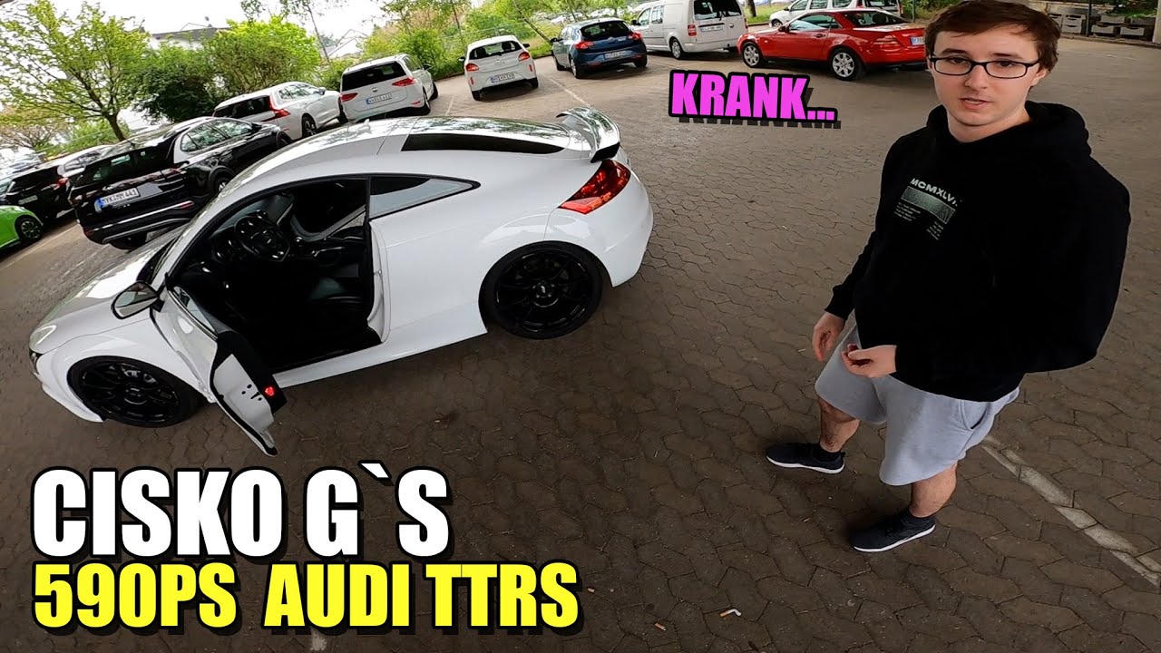 CISKO G`s Audi TTRS mit knapp 600PS schallert mich komplett aus dem ...