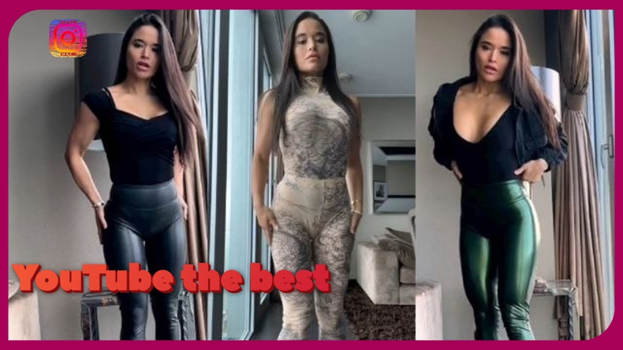 Hot model Rachelle van K poses beautifully - YouTube