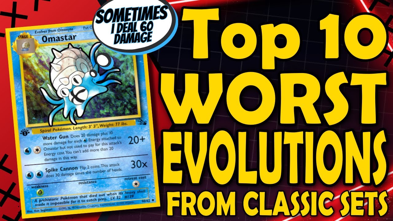 Top 10 Worst Evolutions from the Classic Sets - YouTube