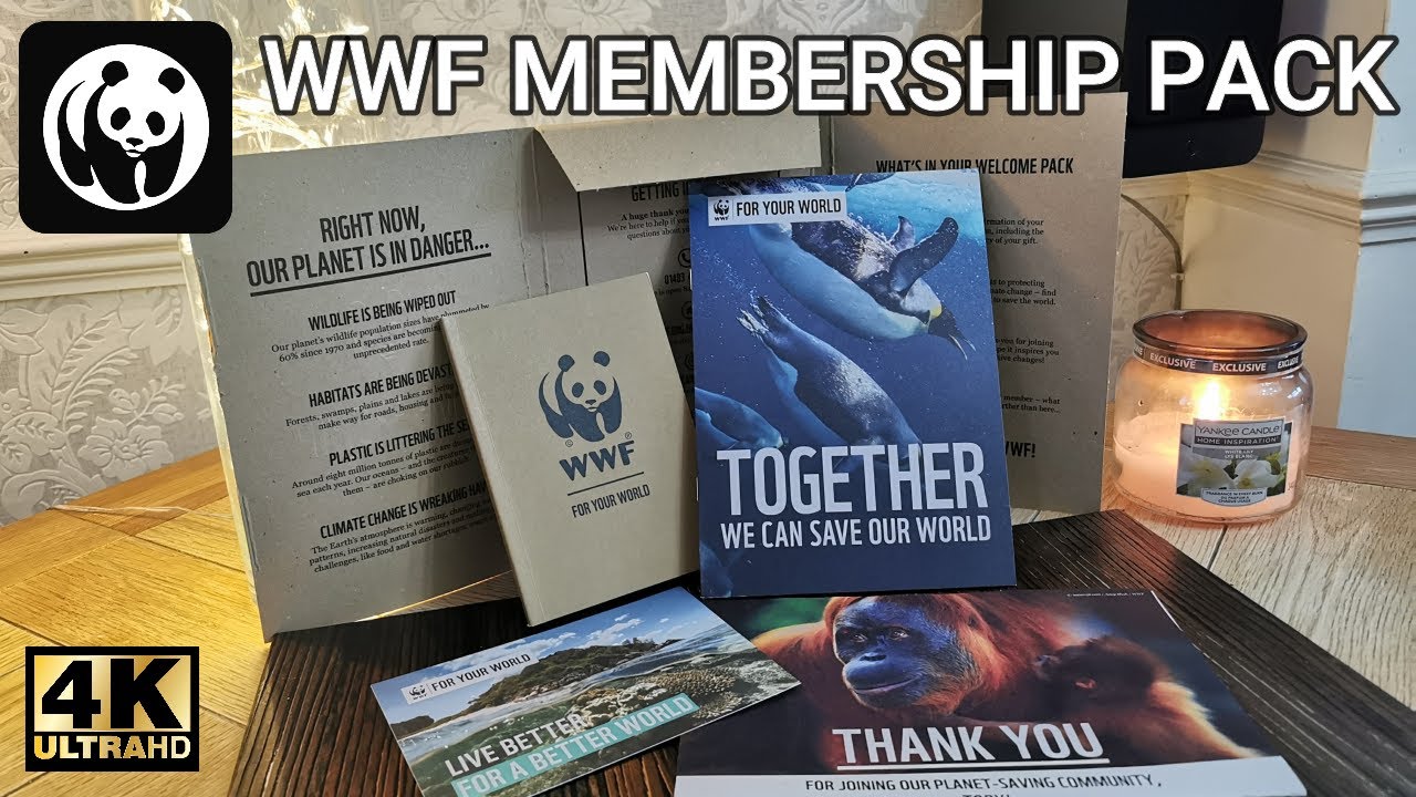 WWF Membership Pack / Unboxing and Review - YouTube