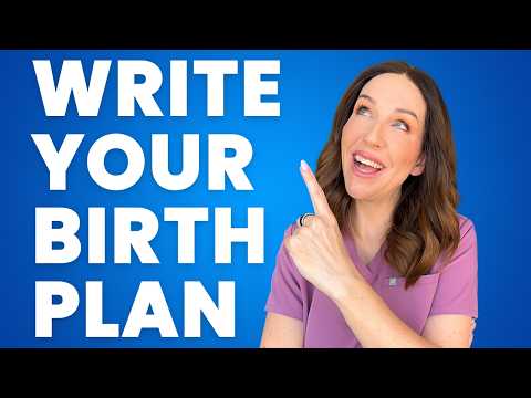 Write Your BIRTH PLAN Quick - Quick and Simple Labor and Delivery Nurse Tips