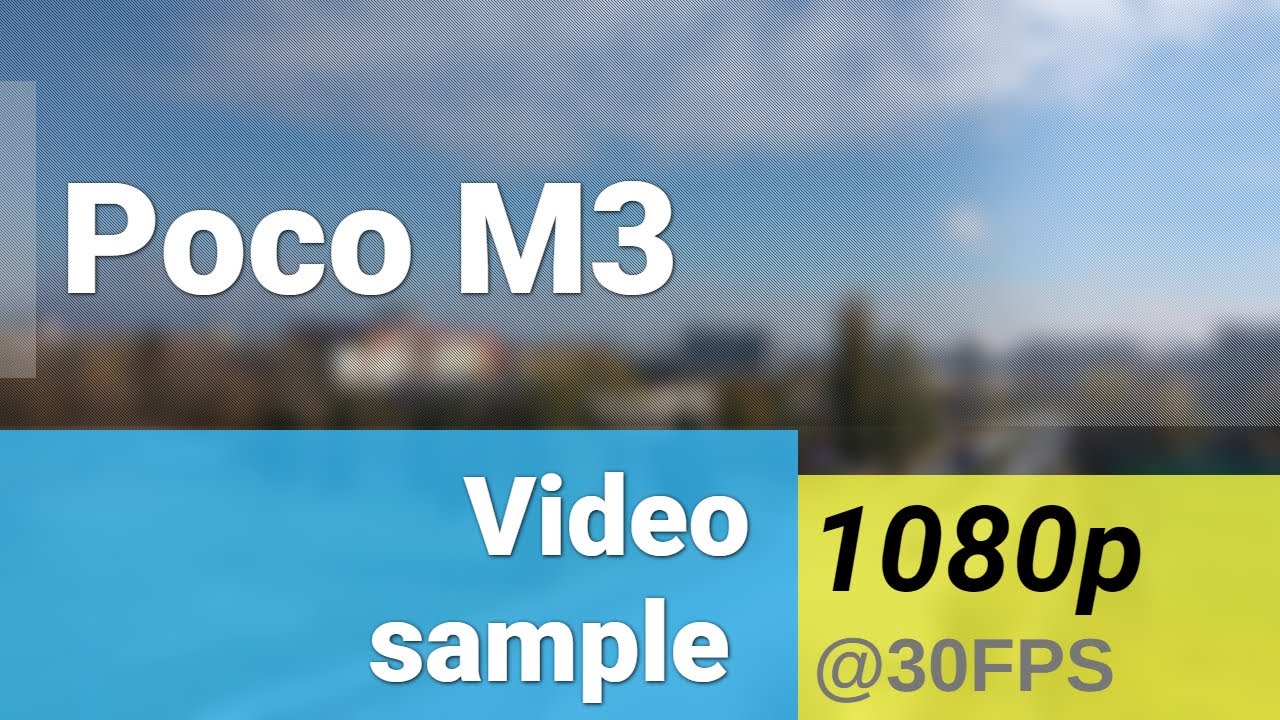 1080p @ 30fps (main camera) - Poco M3 - YouTube